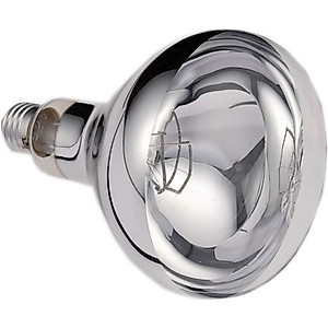 JIAWANSHUN Heat Lamp Bulb for Food Service 250W Heat Lamp Light Bulbs Infrared Heat Bulb for Food Heat Lamp (110V)