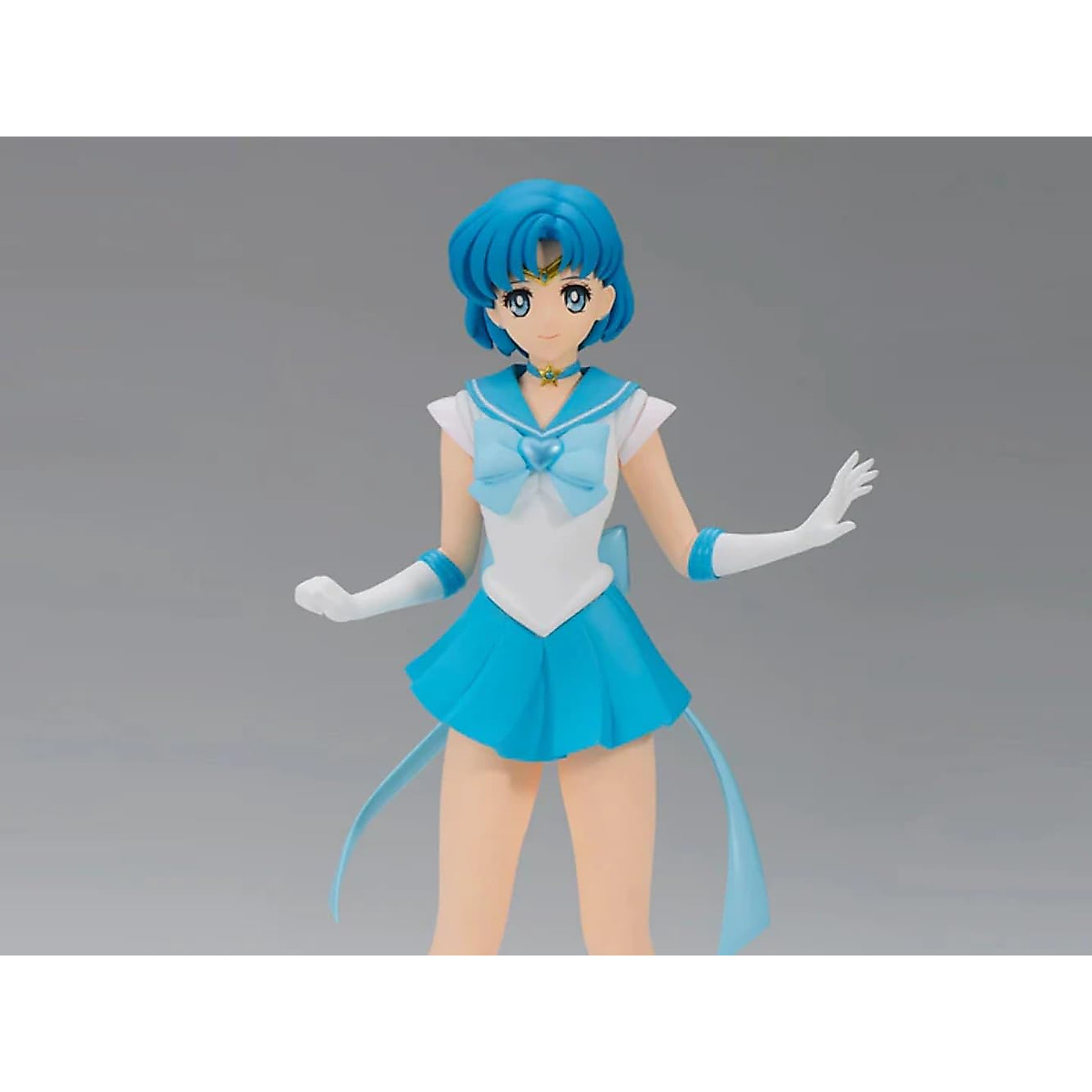 Banpresto 19172 Pretty Guardian Sailor Moon Eternal The Movie Glitter&GLAMOURS-Super Sailor Mercury-(ver.B)