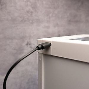 White Collectible Display Show Case Illumicase+ with LED Lights & Mirror Base & Back for 1/64 1/43 1/32 1/24 1/18 Scale Models by Illumibox MJ7710 MW