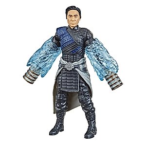 Marvel Shang-Chi and The Legend of The Ten Rings Wenwu 6-Inch Action Figure Toy with Ten Rings Power Attack Feature for Kids Ages 4 and Up