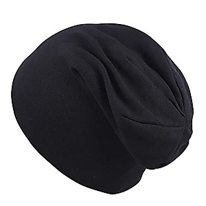 Toddler Cotton Beanies for Boys Baby Warm Slouchy Skullcap Hats Infant Baby Toddler Beanie Knit Caps for 6-60 Months