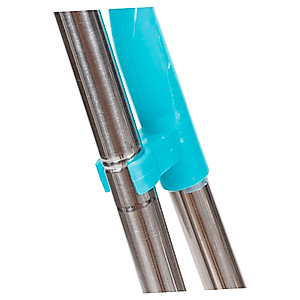 Amosfun 1 Set Stainless Steel Trash Shovel Rubbish Dustpan Standing Broom and Dustpan House Sweeping Broom Hand Broom and Dustpan Dustpans with Broom Dust Brush Grass Concrete Broom Silver