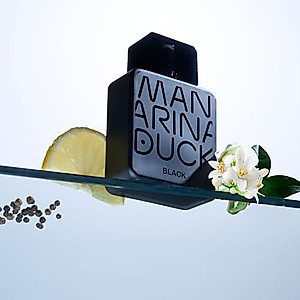 Mandarina Duck Black Eau De Toilette Spray for Men, 3.4 Ounce
