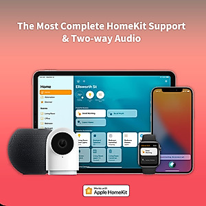 Aqara Security Camera Hub Indoor G2H Pro, 1080p HD HomeKit Secure Video Indoor Camera, Night Vision, Two-Way Audio, Zigbee Hub, Plug-in Cam Compatible with Alexa, Google Assistant, Works with IFTTT