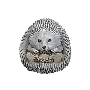Roman Garden - Hedgehog in Rain Boots Statue, 7.5H, Pudgy Pals Collection, Resin and Stone, Decorative, Garden Gift, Home Outdoor Decor, Durable, Long Lasting