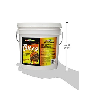 Nature Zone Trb3-54663 Total Bites Soft Moist Food For Tortoise, 1 Gallon