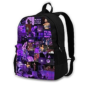 KAMIZE Fashion Unisex Adult Backpack Laptop Backpack Travel Backpack School College Student School Bag
