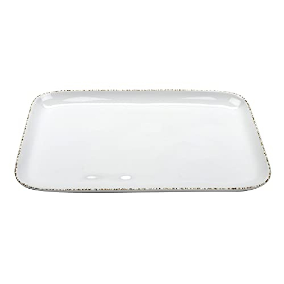 G.E.T. CS-1412-UM Melamine Rectangular Serving Platter, 14" x 11.5", Urban Mill