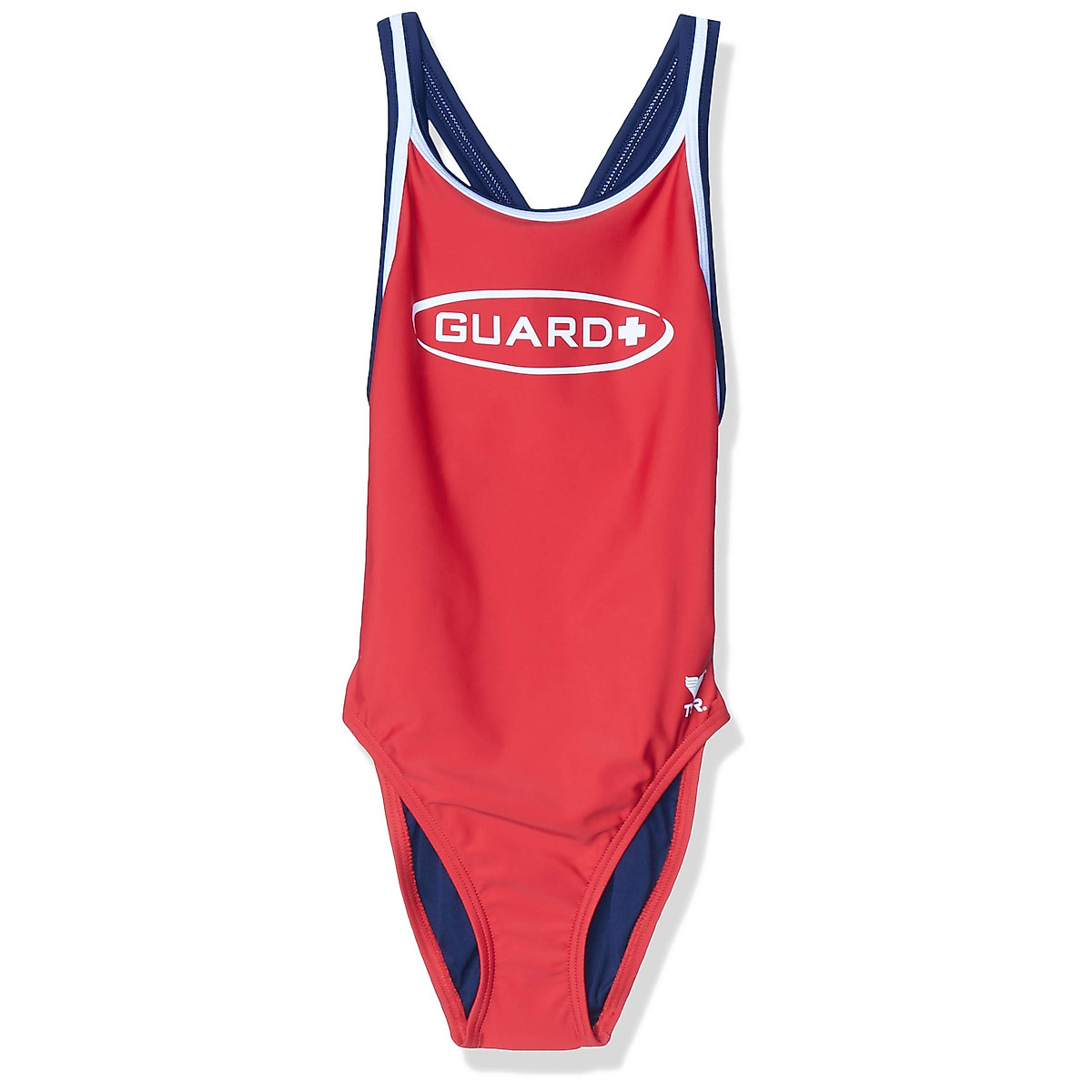 TYR Guard Dimaxback Swimsuit, Red, 28