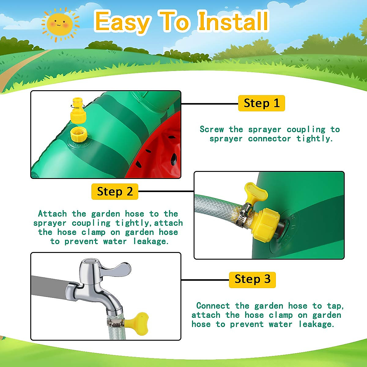 Apfity Splash Pad for Kids and Dogs, 68" Sprinkle Play Mat Summer Water Toys Inflatable Swimming Pool for Toddlers Baby Kiddie and Pets Dog Outside Sprinkler Pool for Age 2 3 4 5 6 7 8 9 10