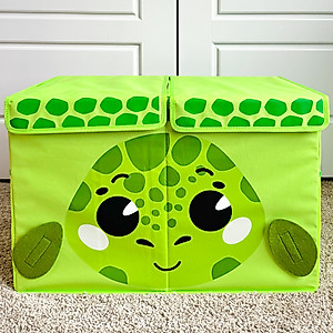 QUOKKA Toy Storage Box Elephant, Toy Storage Box Koala & Toy Storage Box Turtle Playroom Organizers