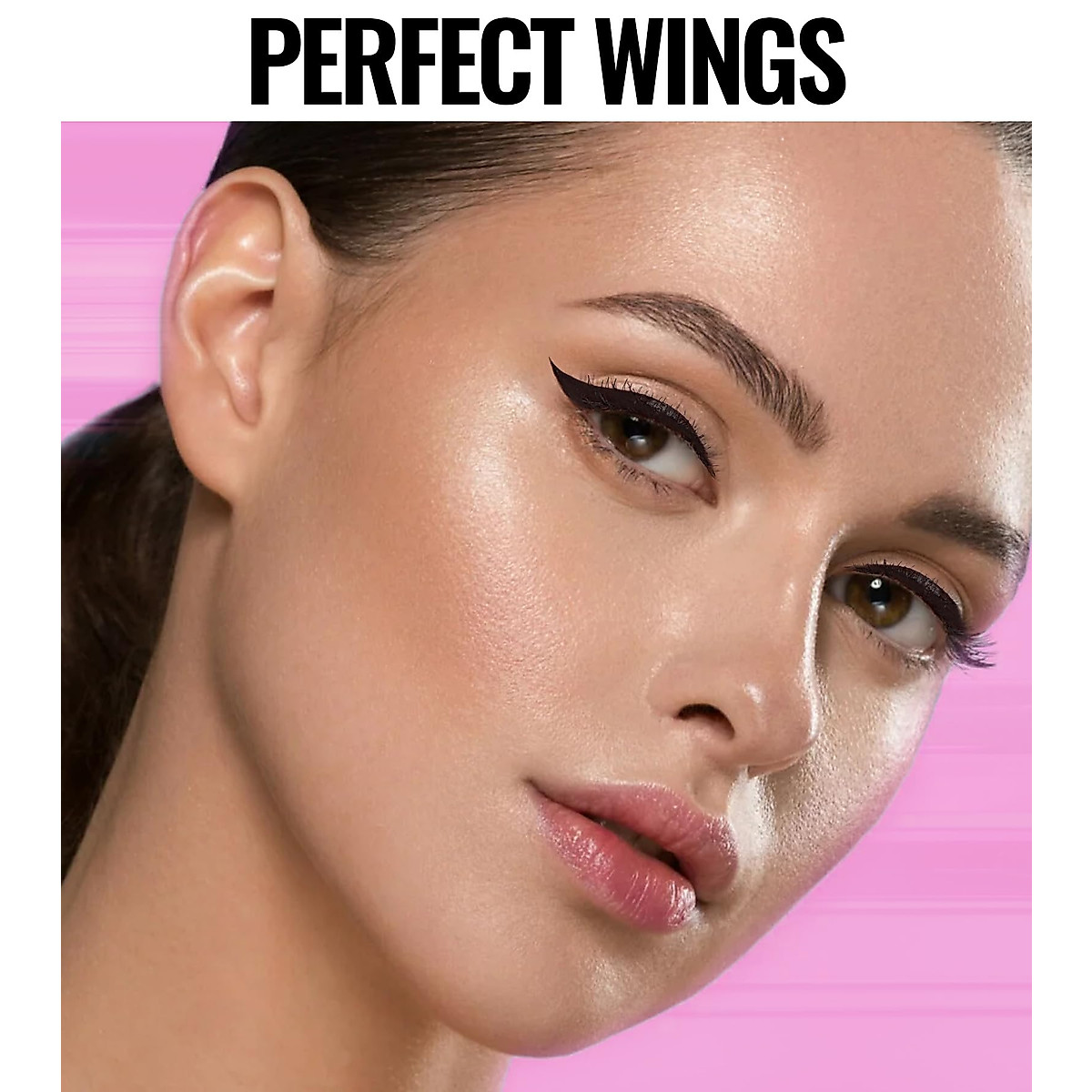 iMethod Eyeliner Stamp - 2 Pens Winged Eyeliner Stamp, for All Eye Shapes, Winged Eyeliner Stamp, Perfect Wing Cat Eye Liner, Waterproof & Smudge-proof, 10 mm