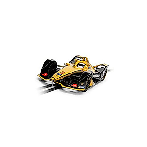 Scalextric Fomula E DS Techeeta 2019/20 Champion 1:32 Slot Race Car C4230, Gold & Black