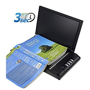 Plustek OpticSilm 2700 - High Speed Flatbed Scanner, 3sec Fast scan Speeds. Compact Design for Home and Home Office. Windows and Mac Support