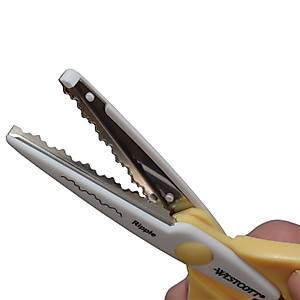 Westcott Student Paper Edgers Scissors, Set of 6