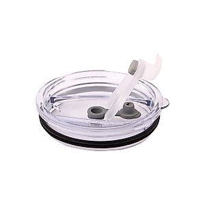 30 oz Straw Combo Lid Replacement for Vacuum Mugs fits Yeti Ozark Rocky Polar Drifter (1 Straw Lid)