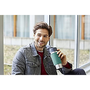 EMSA Easy Twist N2011700 Travel Mug 360 ml Petrol Blue