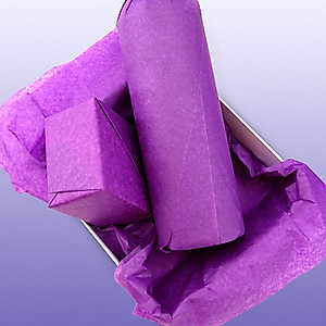 90 Sheets Purple Tissue Paper Bulk,Purple Tissue Paper for Gift Bags,Purple Gift Wrapping Tissue for Halloween,Christmas,Wedding,Birthday,DIY and Crafts,14 x 20 Inch