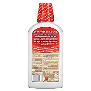 Hello Products - Kids Fluoride Rinse Mouthwash Wild Strawberry - 16 fl. oz. (372706)