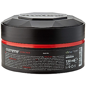 Gummy Ultra Hold Hair Styling Wax 150ml - 5.07 Fl Oz (Pack of 1) Ultra Hold