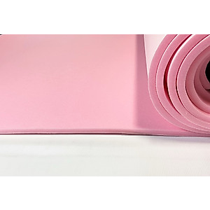 USA Fabric Store 1/2 in Pink Sew Foam Scrim Cloth Backed Premium Pleating Padding Upholstery 57 in Wide by The Yard