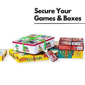 GRIFITI H Band Joes Colorful Cross Style 4, 6, 9, 12 Inch Assorted 20 Pack X Shape Wrist, Folders, Cameras, Art, Cooking, Wrapping, Exercise, Bag, Dungies, Big Strong & Heavy Duty Silicone Long Rubber