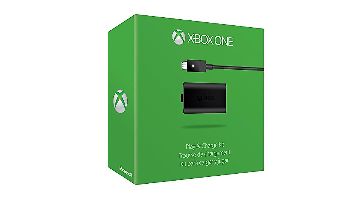 Xbox One Play and Charge Kit - Official Rechargeable Power Solution