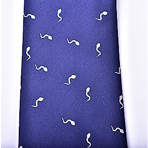 Maker V Men's Fertility Necktie - OBGYN gift - OBGYN Necktie - Gynecologist Gift - Fertility Doctor Gift - Men's Baby Gift - White Elephant Gift