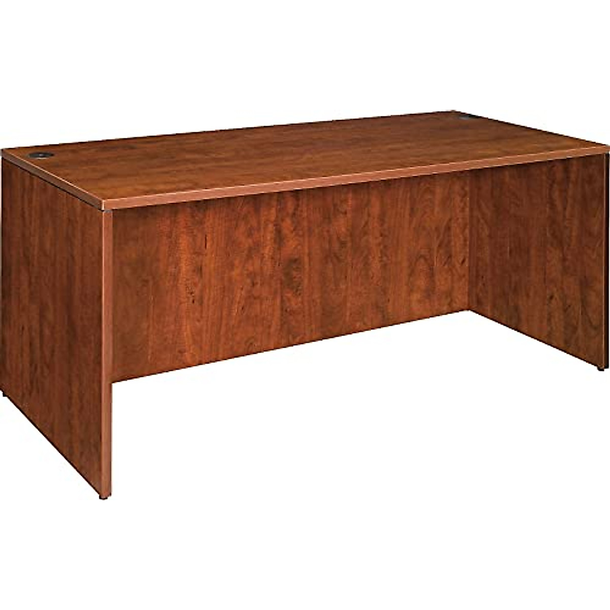Lorell 69407 Rectangular Desk Shell, 72-Inch X29-1/2-Inch X36-Inch , Cherry