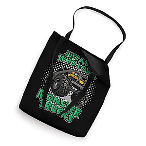 Monster Truck Gift Boys Motocross 4 Wheel Monster Truck Tote Bag