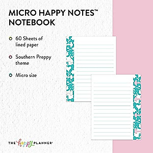 The Happy Planner Happy Notes - Southern Preppy Memo Book