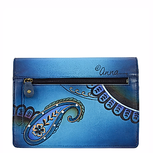 Anna by Anuschka Women's, DPF-Denim Paisley Floral, One Size