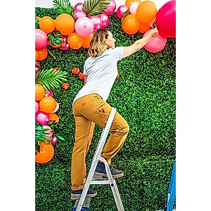 Dickies Women's Dri-tech Moisture Control Crew Socks Multipack, Stripe (6 Pairs), Medium