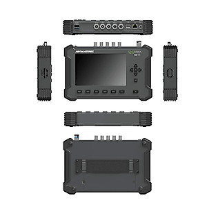 AVMATRIX SG-12G Metal Frame 7" IPS Screen 12G-SDI Audio Monitor and Signal Generator with 12G-SDI and SFP Out Built in 500mAh Battery by VIVITEQ (AVMATRIX USA Official Seller)