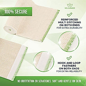 Premium Elastic Bandages Combo - Self Grip Closure – Non-Latex – 2 x 2-inch, 2 x 3-inch and 2 x 4-inch Wide Compression Bandages - Ideal for Sports, Soreness, Injury and Support