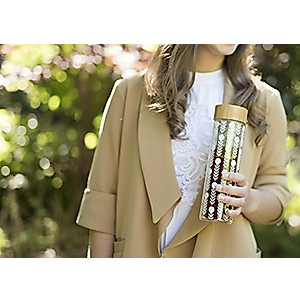 Pinky Up 7721 Blair Garden Party Glass Travel Infuser Mug Up