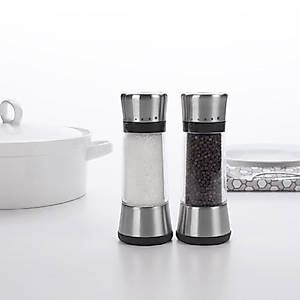 OXO Good Grips Sleek Adjustable Salt and Pepper Mill Set