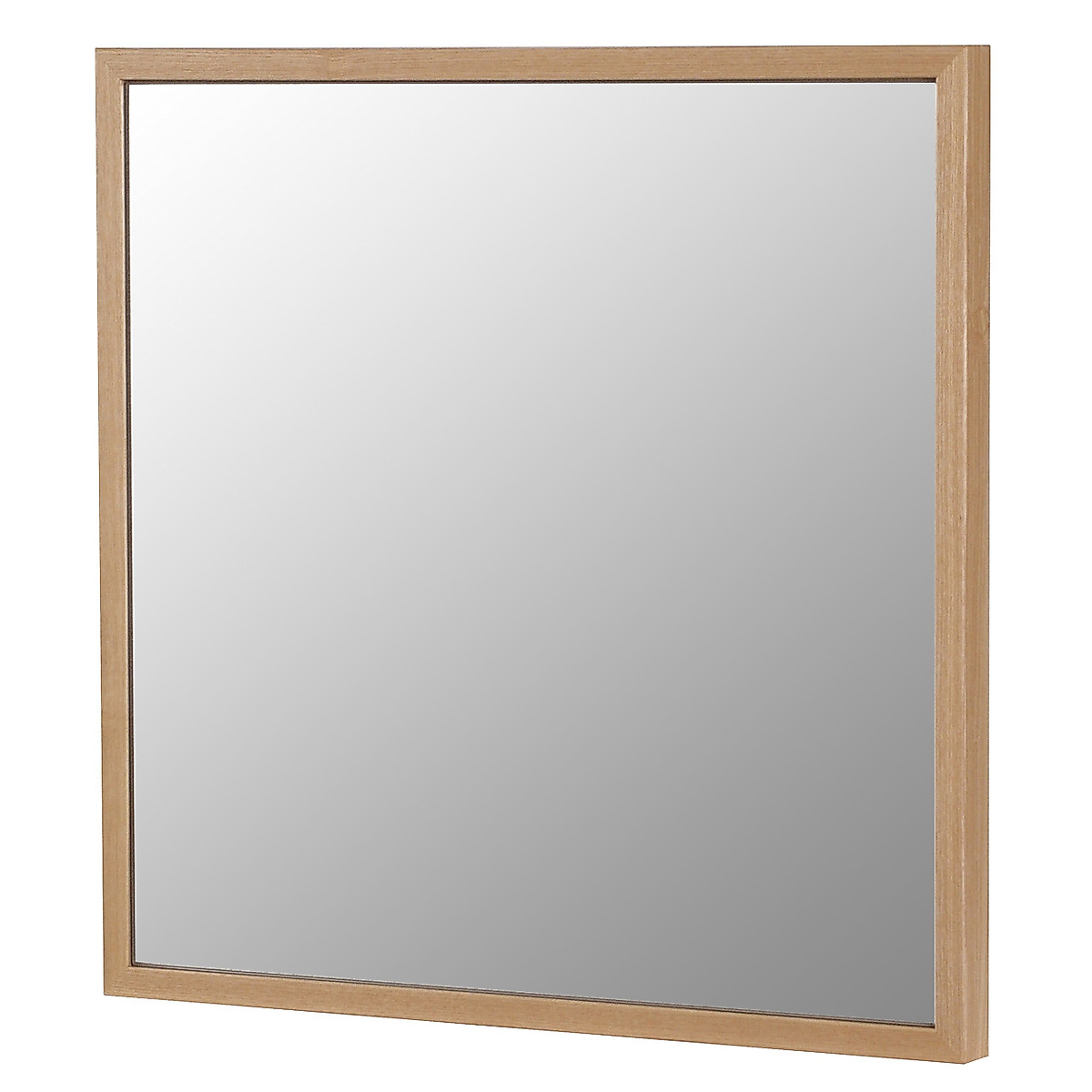 塩川光明堂 Shiokawa Komeido 0036 Wall Mirror, Made in Japan, Fill, Square, W 17.7 x D 1.2 x H 17.7 inches (450 x 30 x 450 mm), Mirror Size: W 16.9 x H 16.9 inches (430 x 430 mm), NA