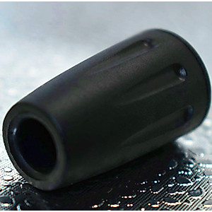 Rubber Tips Cover（8 Pack ） Replacement for Walking Sticks Hiking Trekking Poles Collapsible (Black)