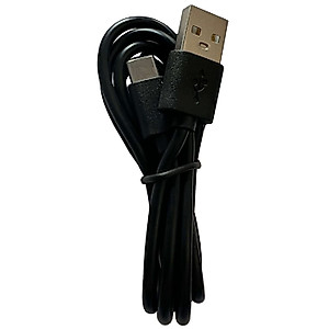 UpBright USB to 5V DC Charging Cable PC Charger Power Supply Cord Compatible with BISSELL 2986 29869 Series Model 29861 29867 29868 2986T AeroSlim TurboSlim Lithium Ion Cordless Handheld Vacuum Vac Cleaner