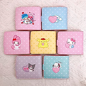 Anime Wallet Cute Purse Men Women Wallet Girls Leather Wallet Cartoon Wallet Anime Merch (daergou bai Wallet)…