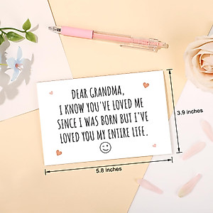 Grandma Gifts, Christmas Birthday Gifts for Grandma, Mothers Day Thanksgiving Ideas Gifts for Grandma Basket Set of 5 from Granddaughter Grandson