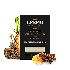 Cremo Exfoliating Body Bars Distiller's Blend (Reserve Collection) - A Combination of Lava Rock and Oat Kernel Gently Polishes While Shea Butter Leaves Your Skin Feeling Smooth & Healthy (Pack of 3)