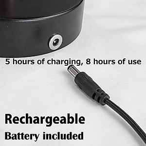 SKIVTGLAMP Bark and Cork Board Wall Sconce Rechargeable Battery Operated LED PIP Motion IR Sensor Wall Lamp, No Drilling Cordless Farmhouse for Rustic Backlight Leaning Customizable, Lizard