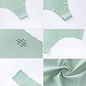 Aogda Thongs for Women Seamless Underwear Low Rise Panties Womans Thong（Medium）