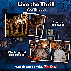 Darkridge Reunion: A Murder Mystery Game | for Adults & Teens, 6-12 Players | Murder Mystery Dinner Party Game | High School Reunion Theme | Party Kit | Board Games | Teen Games | Live The Mystery!