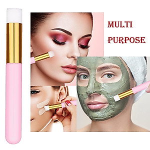 30PCS Lash Shampoo Brushes, Nose Pore Deep Cleaning Brush, Peel off Blackhead Remover Brush Tool, Lash Cleanser Brushes Eyelash Extensions Blackhead Brush Washing Brush, Nose Cleaning Washing Brush