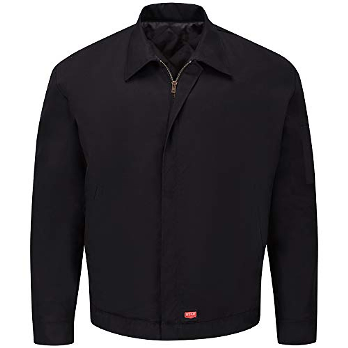 Red Kap Men's Performance Crew Jacket, Black, Medium