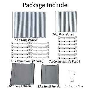 9 Cube Kids Bookshelf Adjustable Bookcase,Portable Closet Organizers and Storage for Storage Clothes, Suitable for Children in Kids Room, Bedroom,Living Room and Office, Diy Book Shelf,Wardrobe Grey