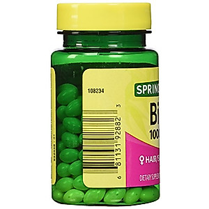 Spring Valley - Biotin 1000 mcg, 150 Tablets